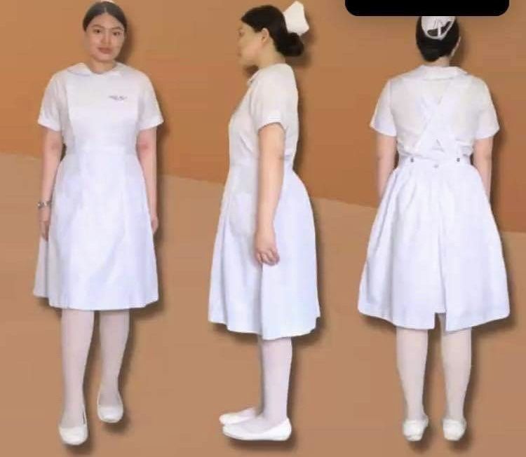 UERM NURSING UNIFORM SET (NEVER BEEN USED), Women's Fashion, Dresses ...