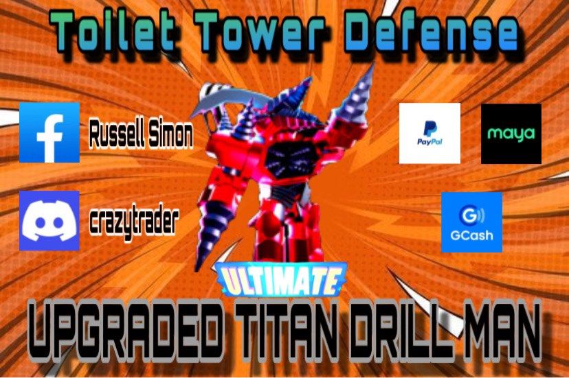 ULTIMATE UPGRADED TITAN DRILL MAN - TOILET TOWER DEFENSE - ROBLOX ...