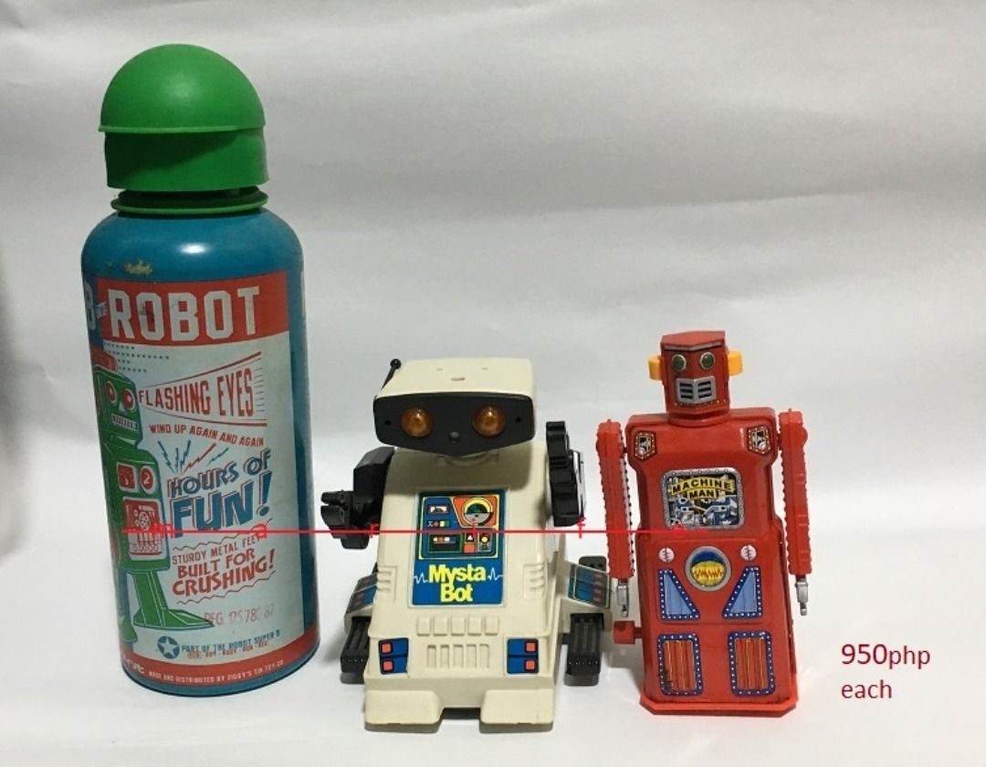 vintage mechanical TV SATURN robot VT, Hobbies & Toys, Toys & Games on ...