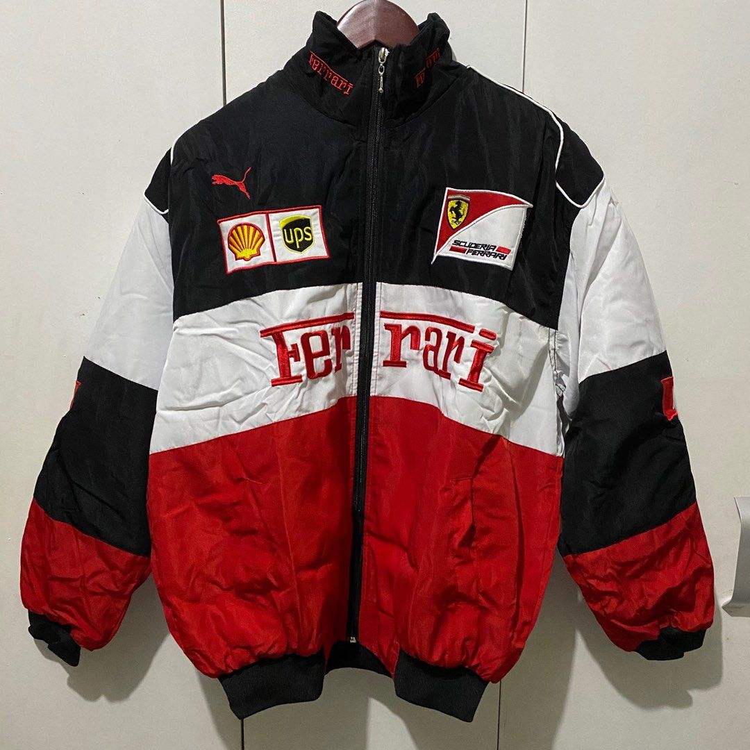 Vintage Scuderia Ferrari Racing Jacket Brand New F1 Formula1 merch, Men ...