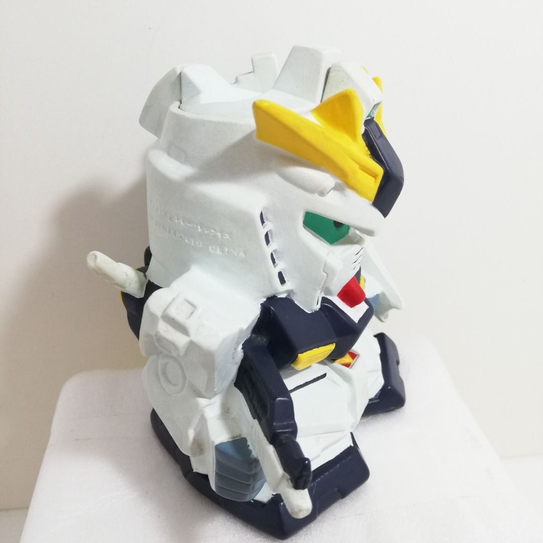1998 RX-93 Nu Gundam Figure Money Coin Bank [Amuro Ray/RX-78-2 Gundam ...