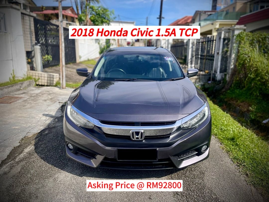 2018 Honda Civic 1.5 TCP, Cars, Cars for Sale on Carousell