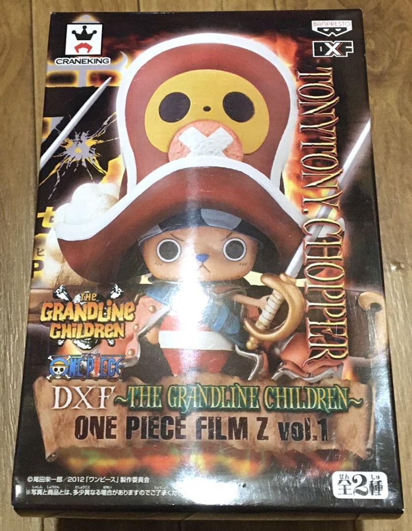 【喬巴 索柏 chopper film z 現貨 金證 全新】 one piece日本代購FIGURE 景品模型 海賊王, 興趣及遊戲, 玩具 ...