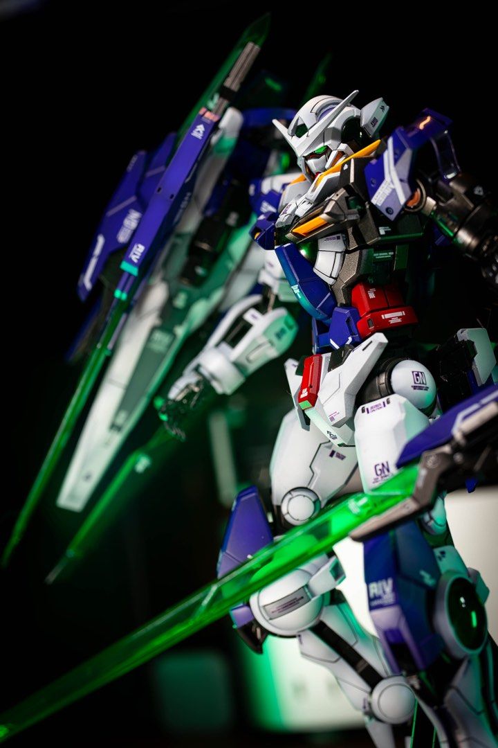 〈模型代工〉作例分享 MG EXIA R4｜上色成品｜高達模型, 興趣及遊戲, 玩具 & 遊戲類 - Carousell