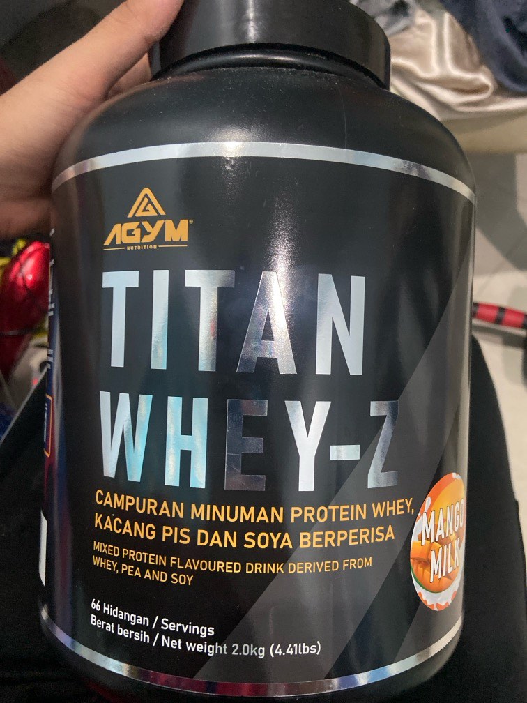 AGYM Whey Protein, Health & Nutrition, Health Supplements, Sports ...