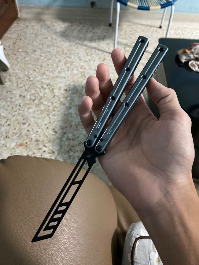 armed shark kraken balisong trainer v3, Hobbies & Toys, Toys & Games on ...
