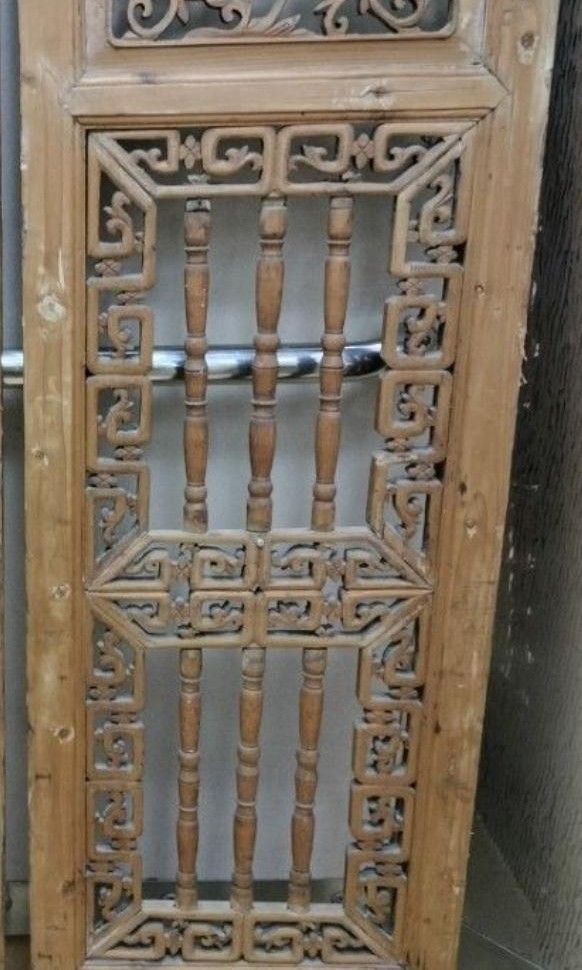 Asian Art : Wood Door/ 木雕门, Everything Else, Others on Carousell