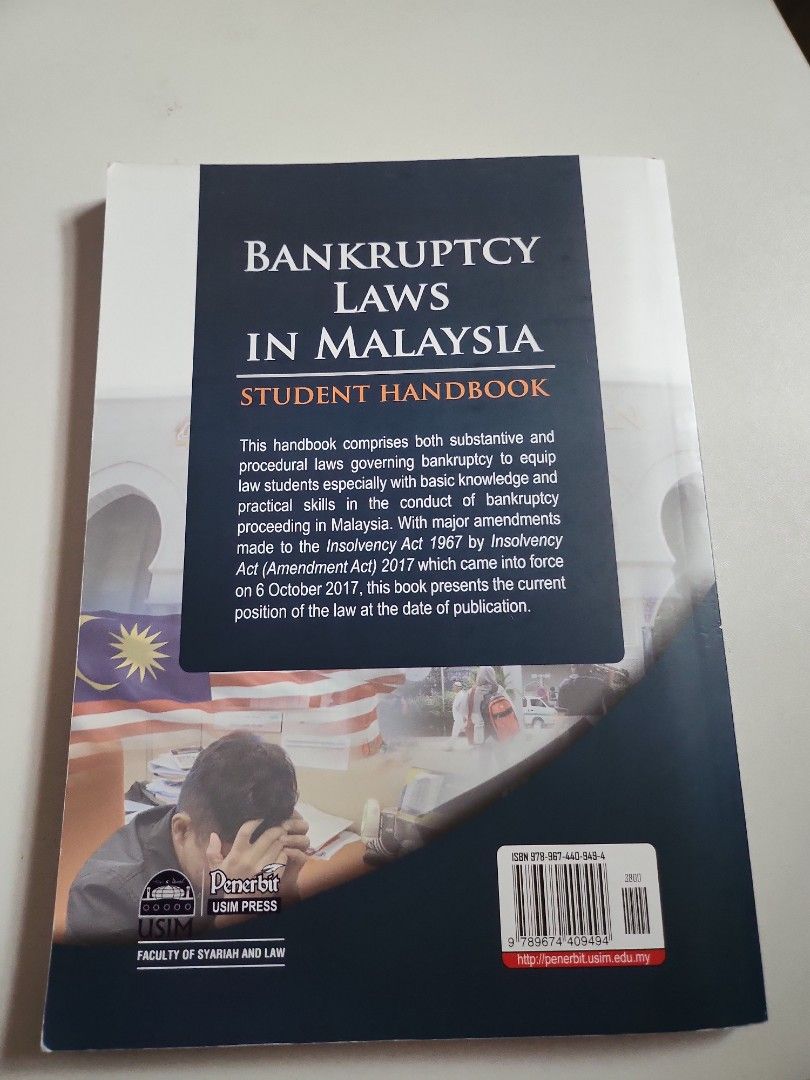 BANKRUPTCY LAWS IN MALAYSIA, Hobbies & Toys, Books & Magazines ...