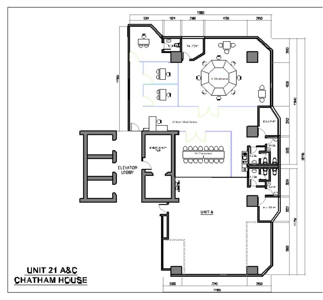 Build To Suit Office Space 400 sqm in Chatham House in Makati City ...