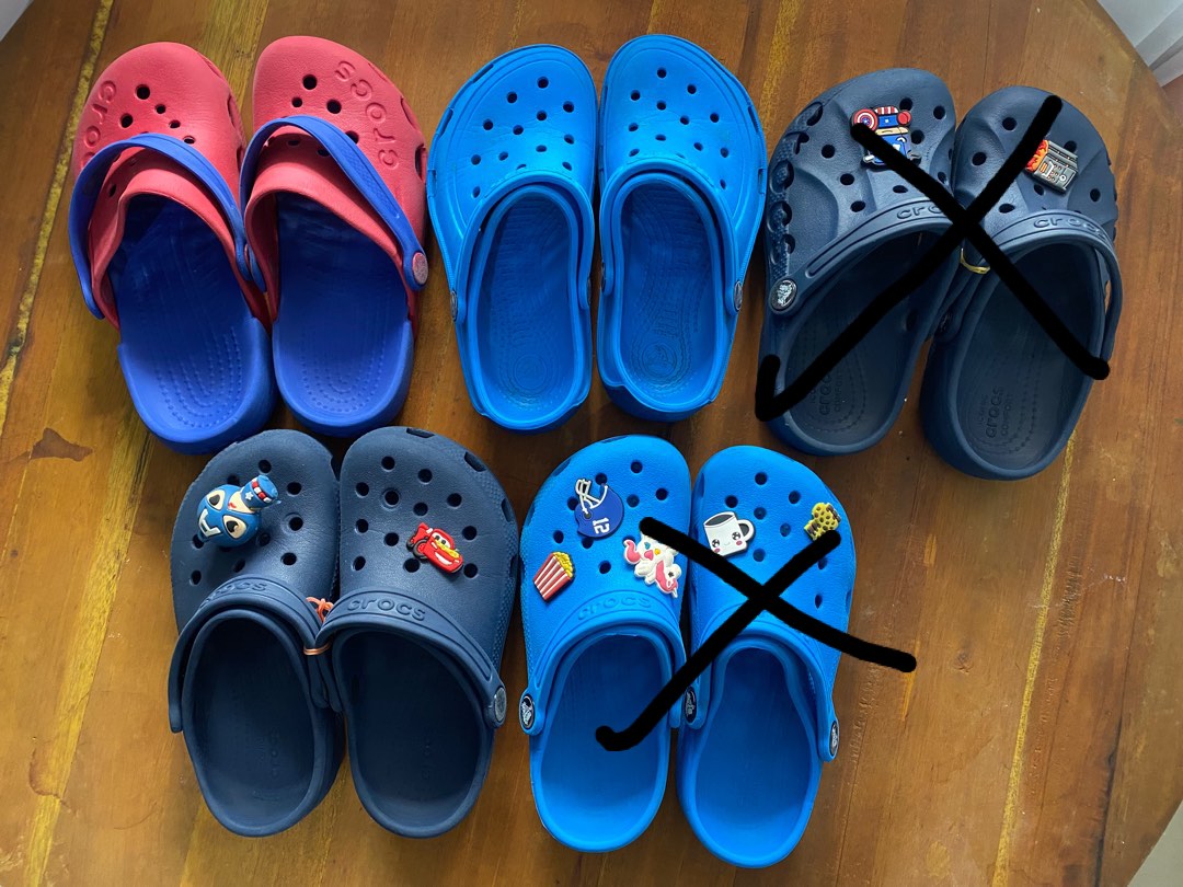 C12 Crocs Boys 17-18cm, Babies & Kids, Babies & Kids Fashion on Carousell