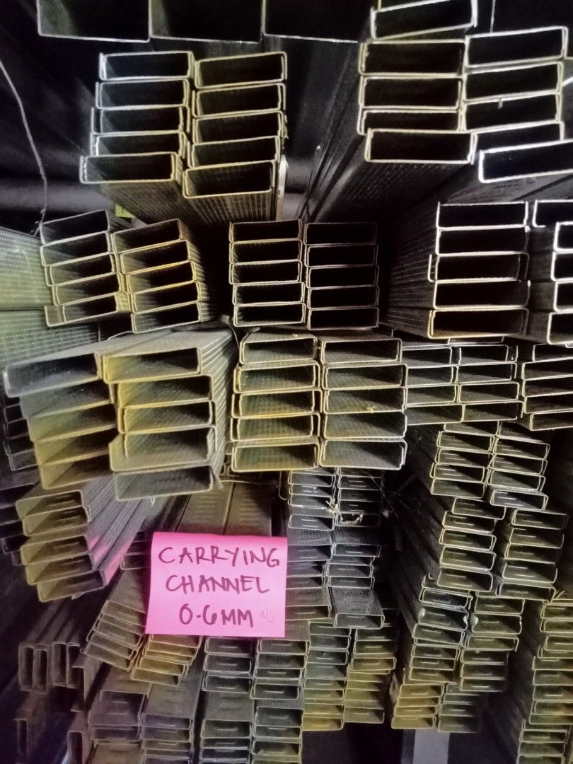 Carrying channel, metal stud, wall angle, Commercial & Industrial ...