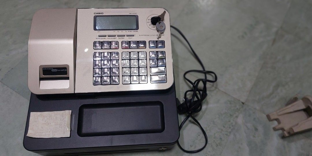 Casio cashier machine, Computers & Tech, Office & Business Technology ...