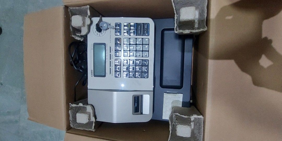 Casio cashier machine, Computers & Tech, Office & Business Technology ...