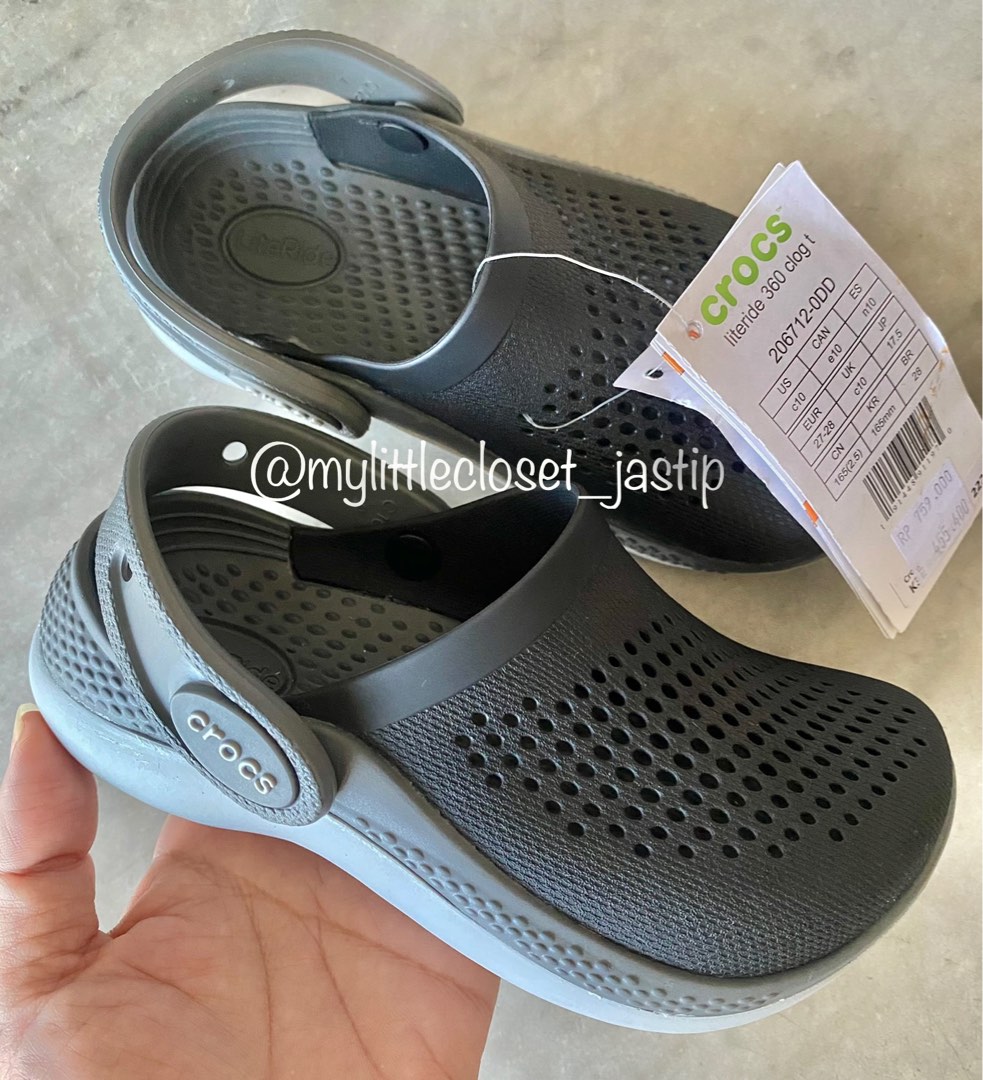 Crocs Literide Kids, Bayi & Anak, Baju Anak Laki-laki, 4 hingga 7 tahun ...