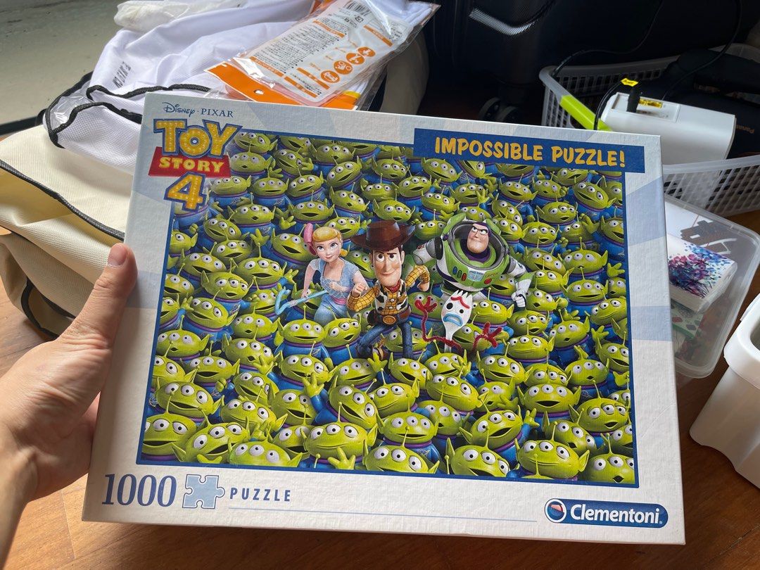 Disney alien 1000 pieces impossible puzzle & toys collection, Hobbies ...