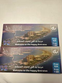 Dubai sim card For Sale | Sim Cards | Carousell Singapore