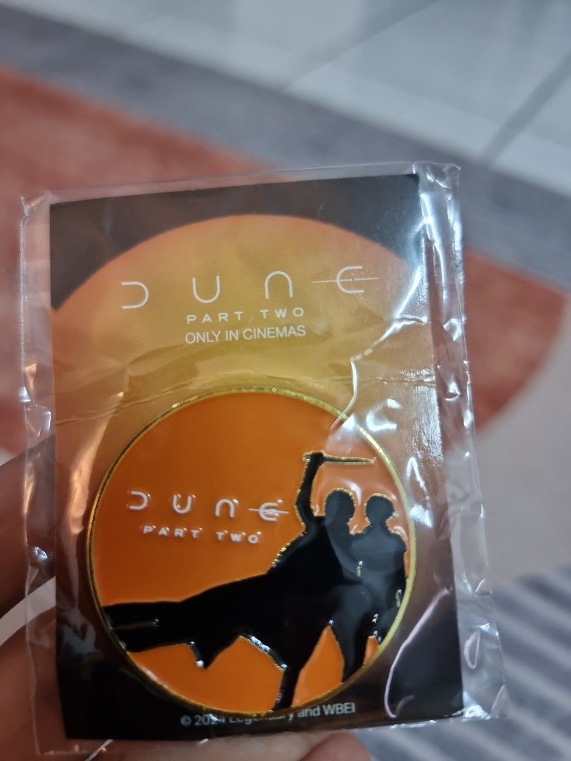Dune Part 2 Enamel Pin, Hobbies & Toys, Collectibles & Memorabilia, Fan ...