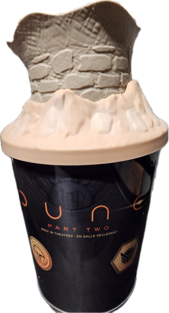 Dune two popcorn bucket sandworm, Hobbies & Toys, Memorabilia ...