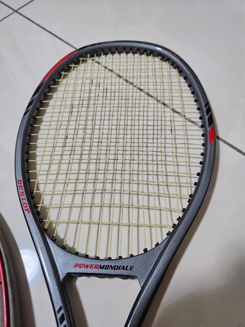 Dunlop Power Mondiale Tennis Racquet, Sports Equipment, Other Sports ...