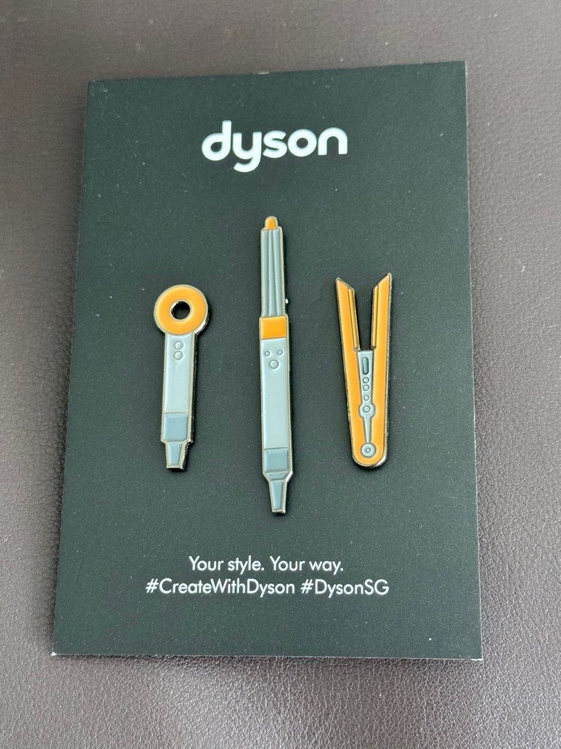 Dyson Enamel pins, Hobbies & Toys, Toys & Games on Carousell