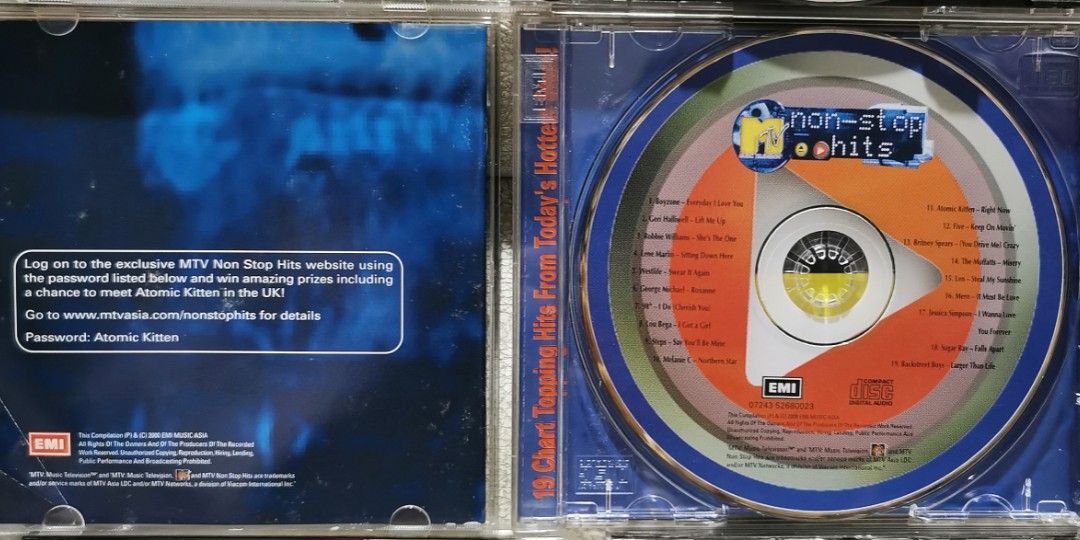 EMI MTV - COMPILATION, Hobbies & Toys, Music & Media, CDs & DVDs on ...
