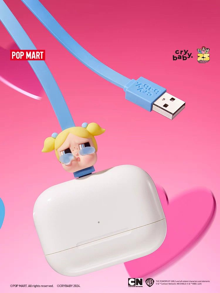[EXCLUSIVE! POPMART] POPMART CRYBABY X POWERPUFF GIRLS SERIES APPLE ...