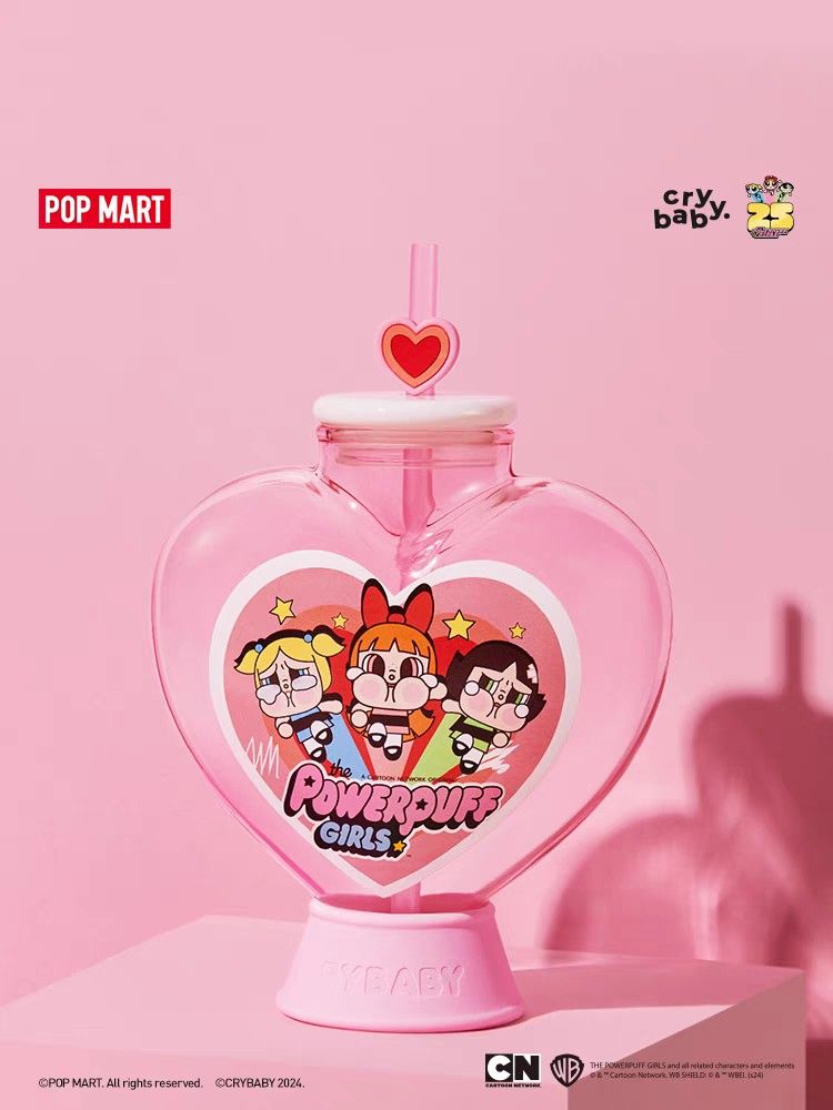 [EXCLUSIVE! POPMART] POPMART CRYBABY X POWERPUFF GIRLS HEART SHAPED ...
