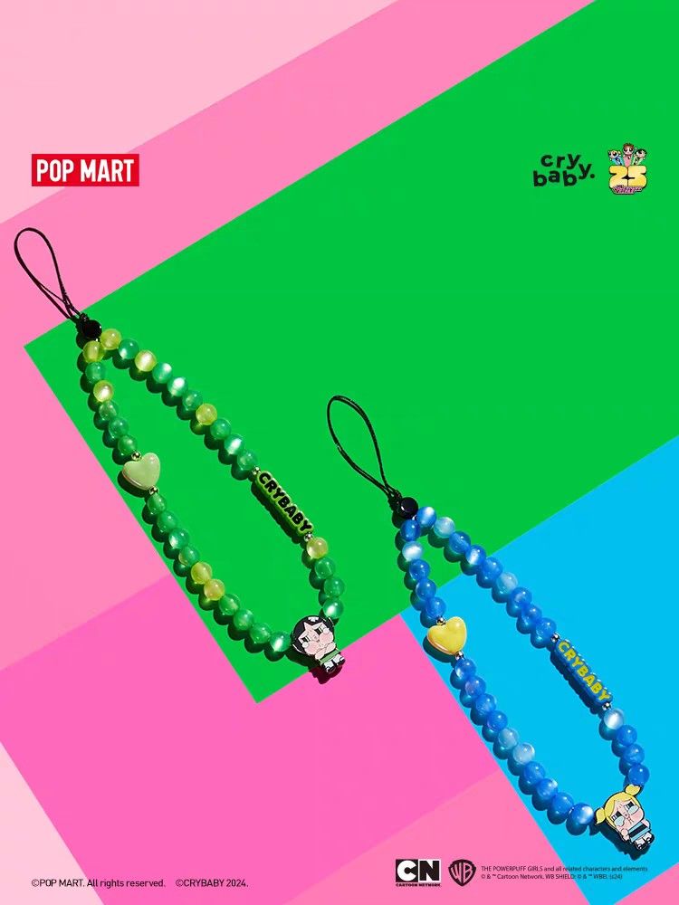 [EXCLUSIVE! POPMART] POPMART CRYBABY X POWERPUFF GIRLS SERIES MOBILE ...