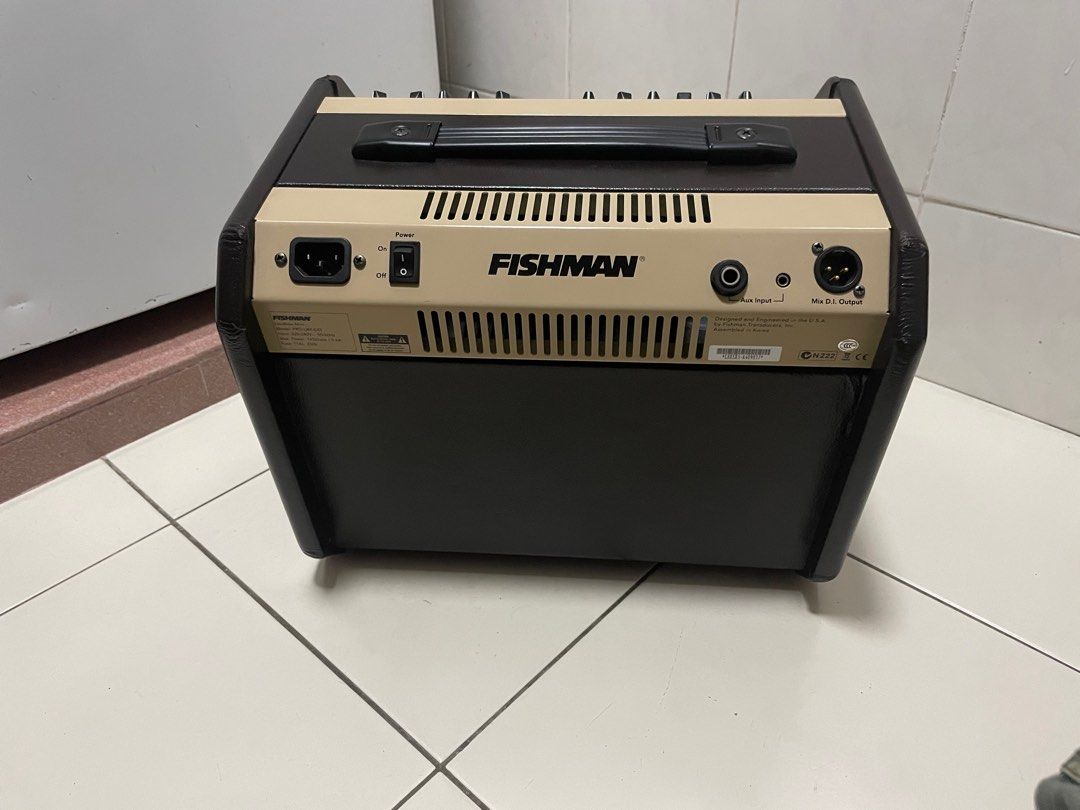 Fishman Loudbox Mini with Custom Leather Tolex and Riser, Hobbies ...