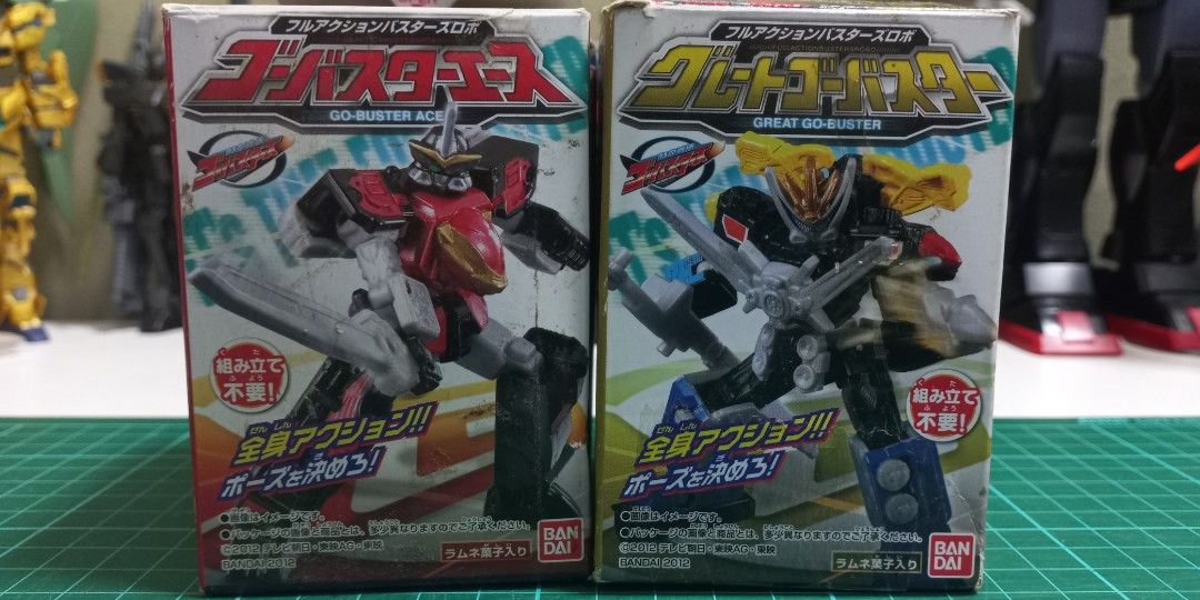 Supersentai Go Buster, Full action busters robo (rare), Hobbies & Toys ...