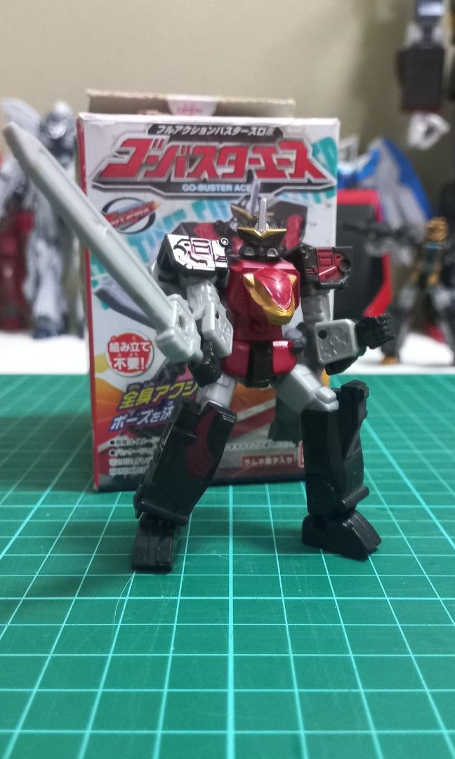 Supersentai Go Buster, Full action busters robo (rare), Hobbies & Toys ...
