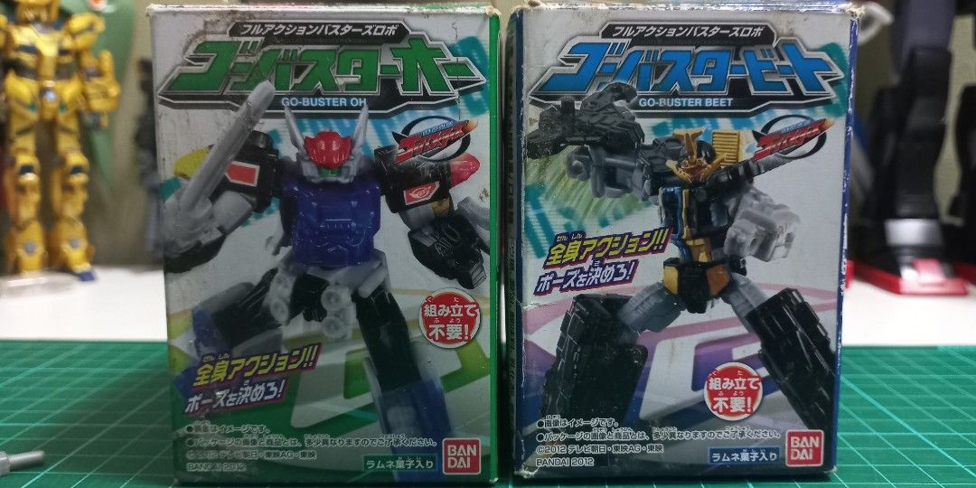 Supersentai Go Buster, Full action busters robo (rare), Hobbies & Toys ...
