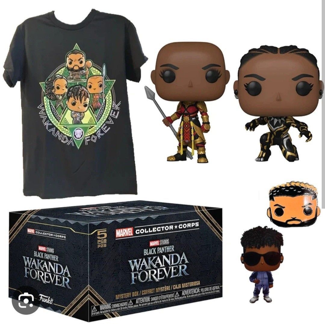 Funko Marvel Collector Corp Subscription Box: Black Panther: Wakanda ...