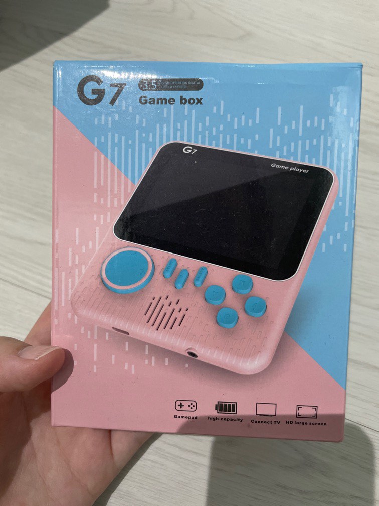 Game Box G7 Vintage Console Game, Hobbies & Toys, Toys & Games on Carousell