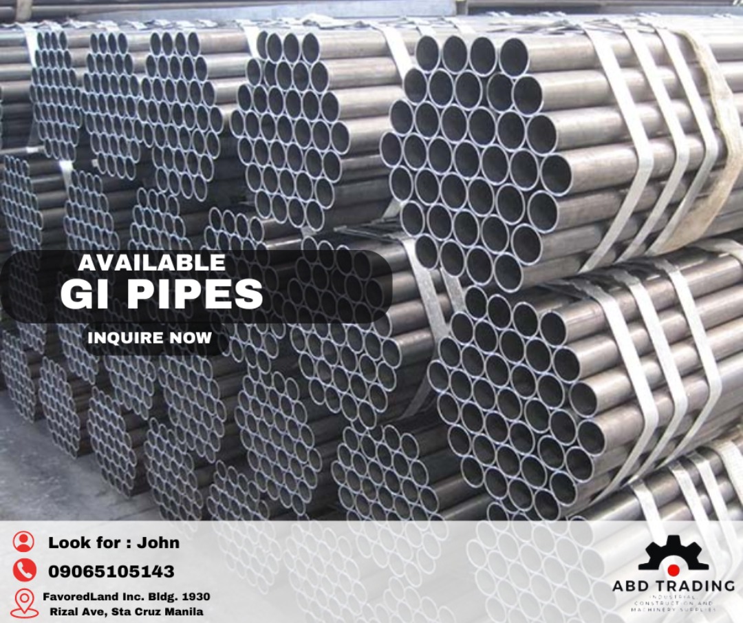 GI PIPES, Commercial & Industrial, Construction & Building Materials on ...