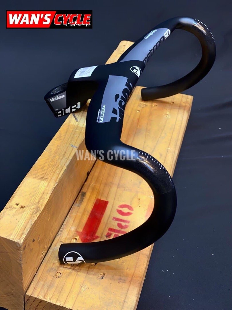 Handlebar VISION Carbon Metron 5D ACR 420+110mm, Sports Equipment, Bicycles & Parts, Bicycles on ...
