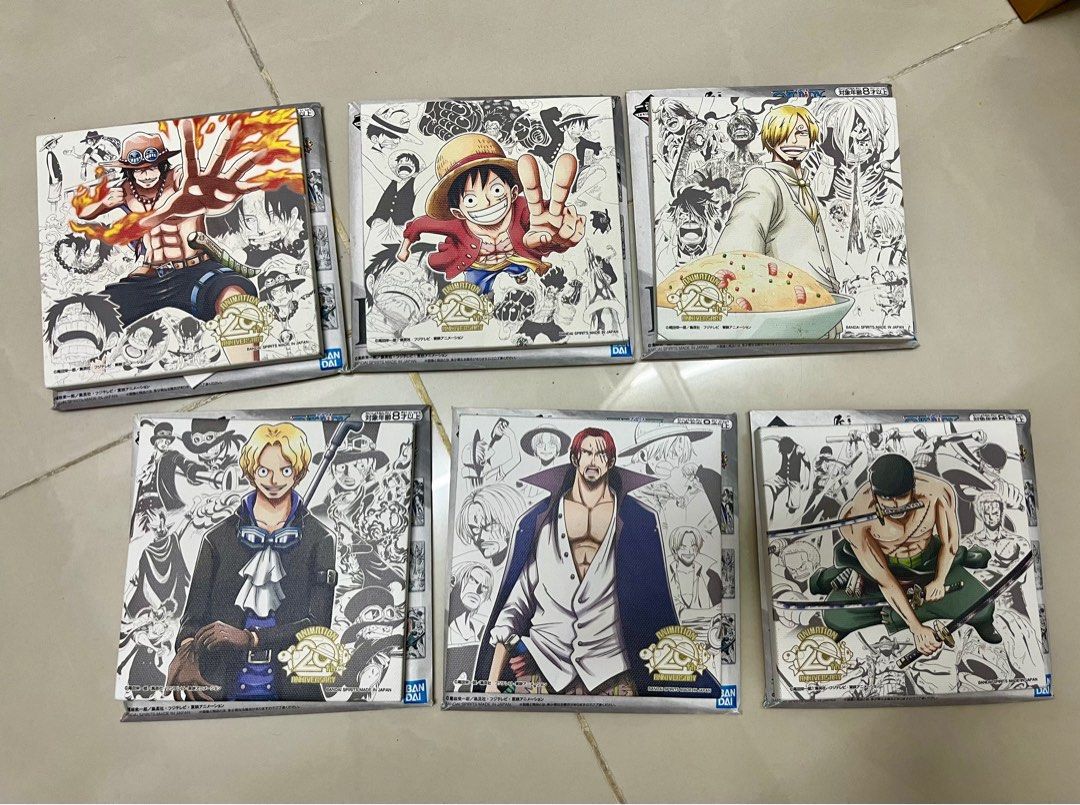 Ichiban Kuji One Piece Artboard ( All ), Hobbies & Toys, Collectibles & Memorabilia, Fan ...