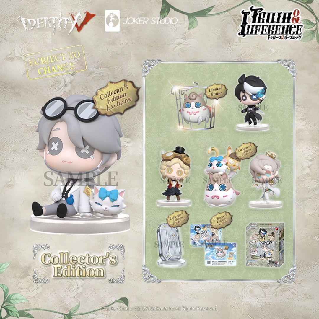 Identity V Collector's Edition Desk Invasion Truth & Inference — The ...