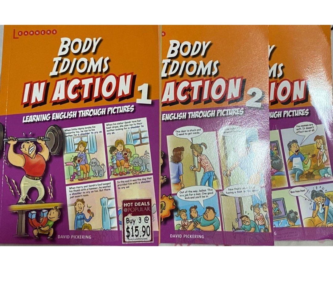 Idioms In Action book 1 to 3, Hobbies & Toys, Books & Magazines ...