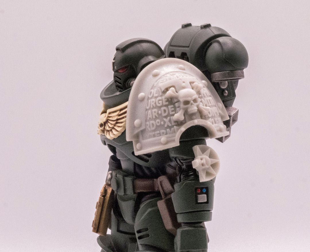 Joytoy Warhammer | Deathwatch shoulder pauldrons 3D print, Hobbies ...
