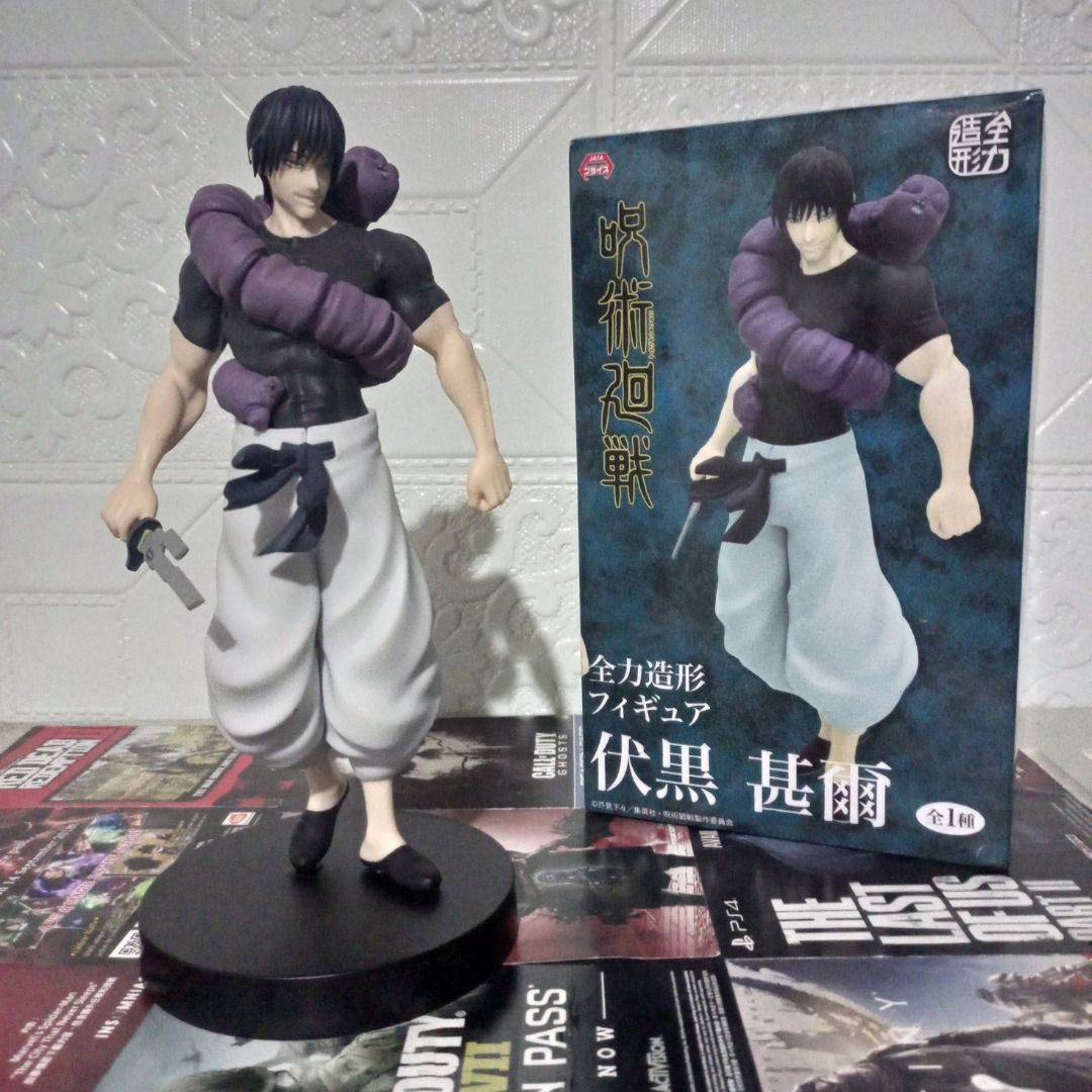 Jujutsu Kaisen Toji Fushiguro Figure Zenryoku Zoukei, Hobbies & Toys ...