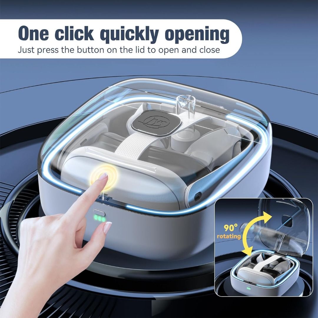 JYS Fast Charger Dock Compatible with Meta/Oculus Quest 3,Headset and Controller Charging ...