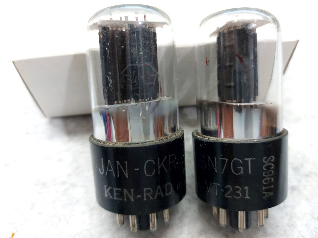 KEN-RAD 6SN7GT VT-231, 傢俬＆家居, 燈飾及風扇, 燈飾 - Carousell
