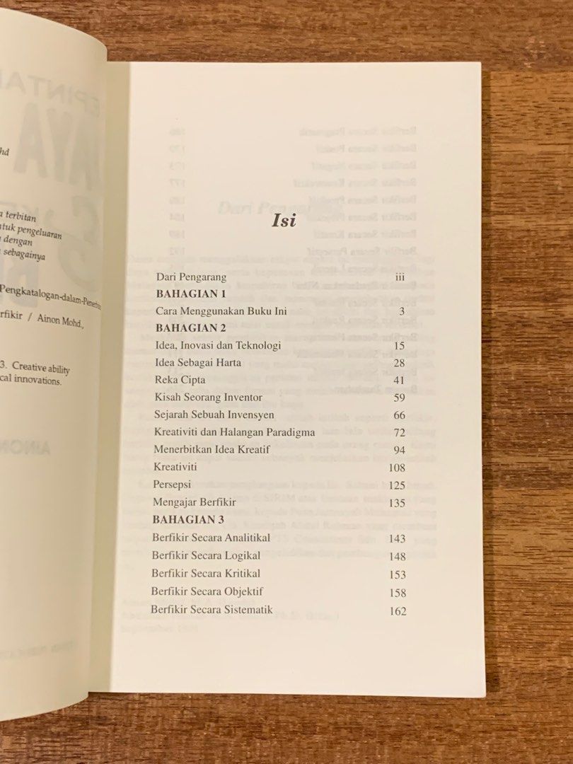 KEPINTARAN DAYA CIPTA & KEMAHIRAN BERFIKIR book by AINON & ABDULLAH ...