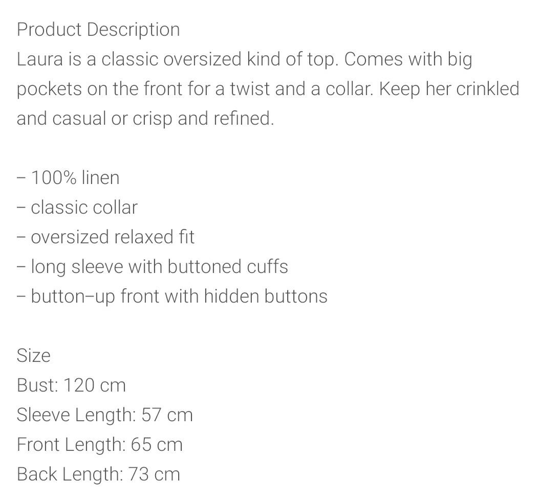 Laura Top Parte warna Punch, Fesyen Wanita, Pakaian Wanita, Atasan di ...