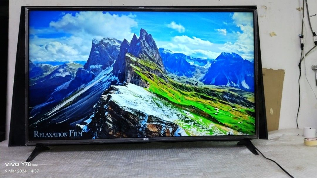 Lg smart TV 4K 49 inch, TV & Home Appliances, TV & Entertainment, TV on ...