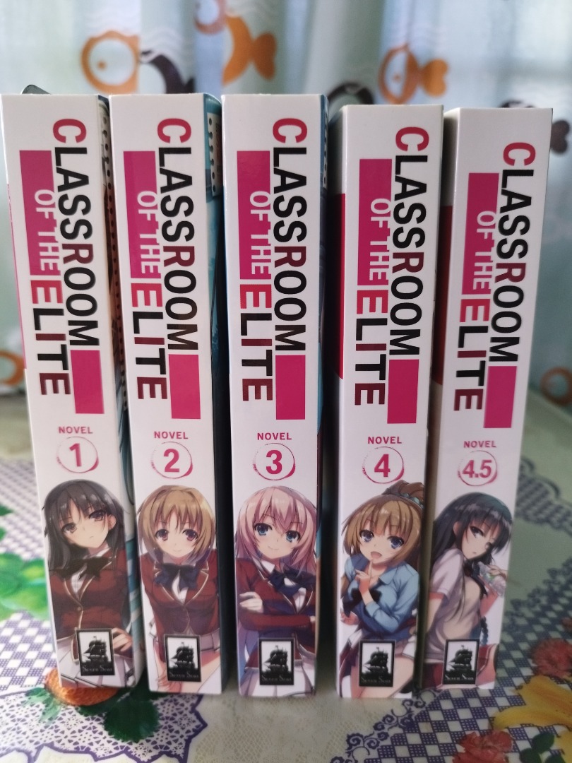 Light novel : Classroom of the Elite volume 1-4.5, Hobbies & Toys ...