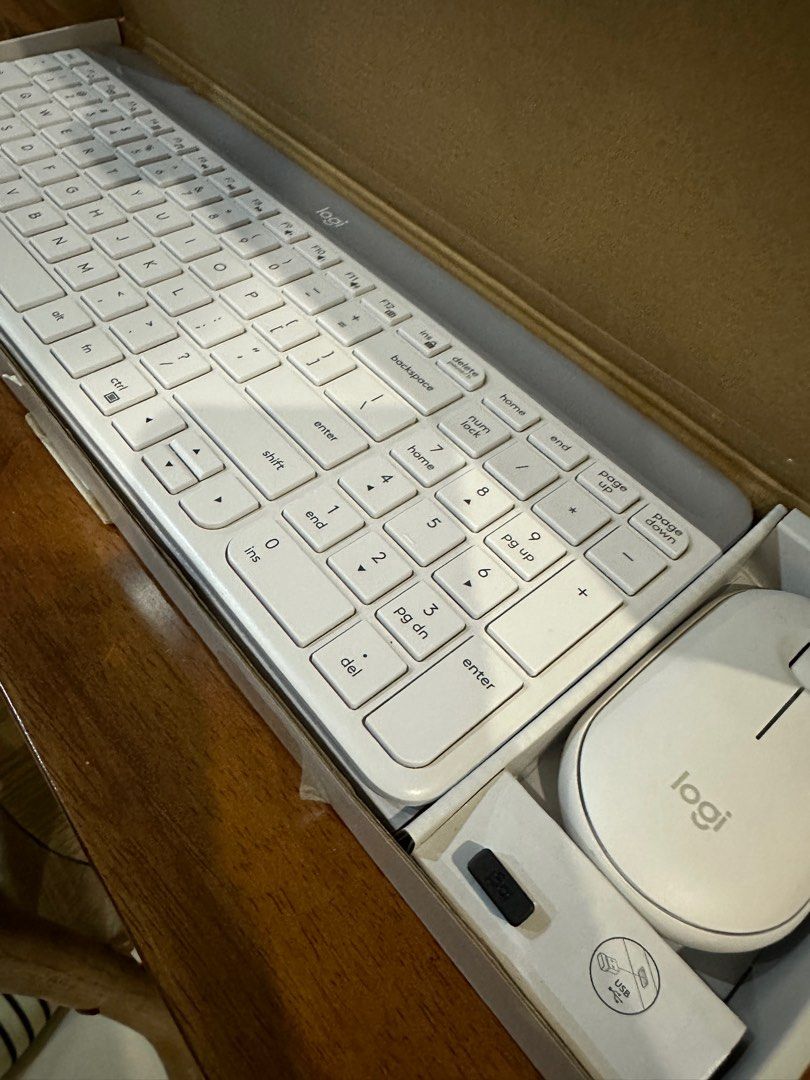 Logitech MK470 Mouse & Keyboard, Computers & Tech, Parts & Accessories, Computer Keyboard on ...