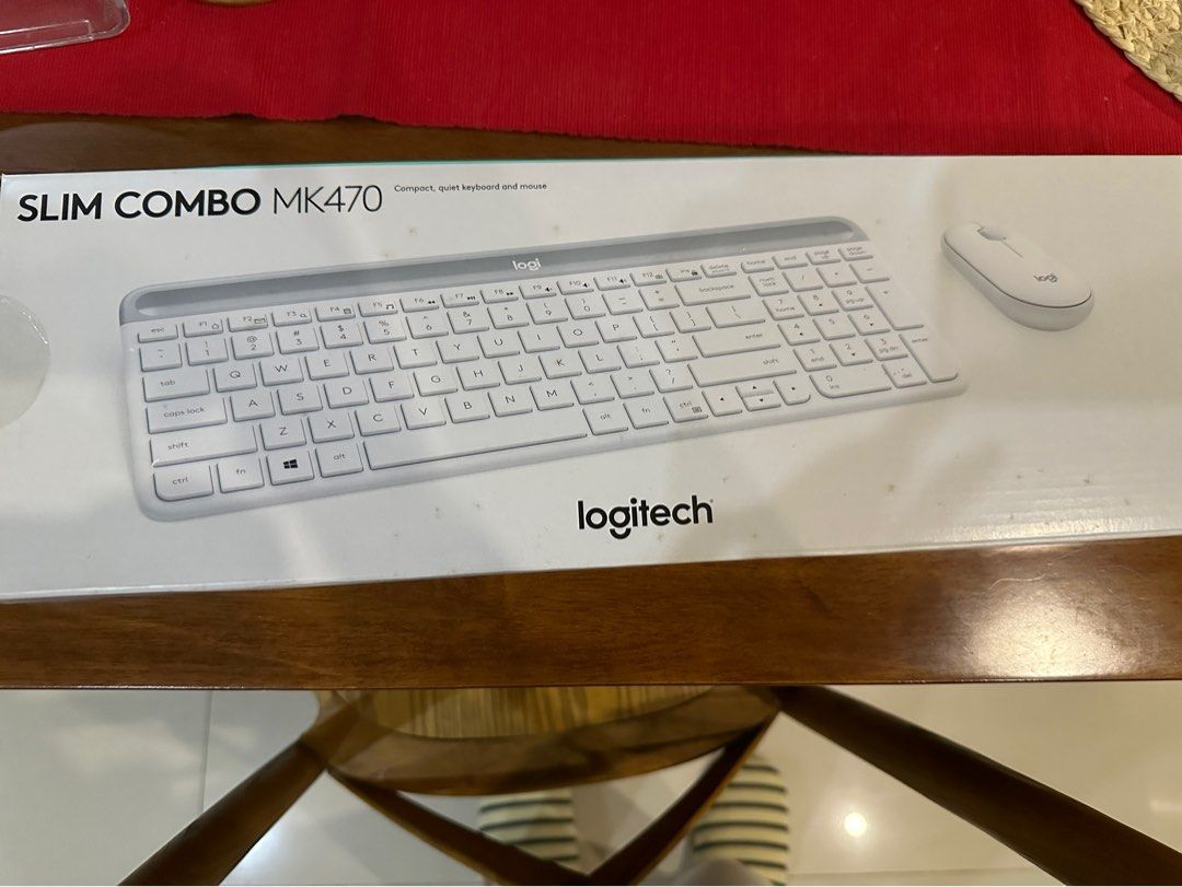 Logitech MK470 Mouse & Keyboard, Computers & Tech, Parts & Accessories, Computer Keyboard on ...