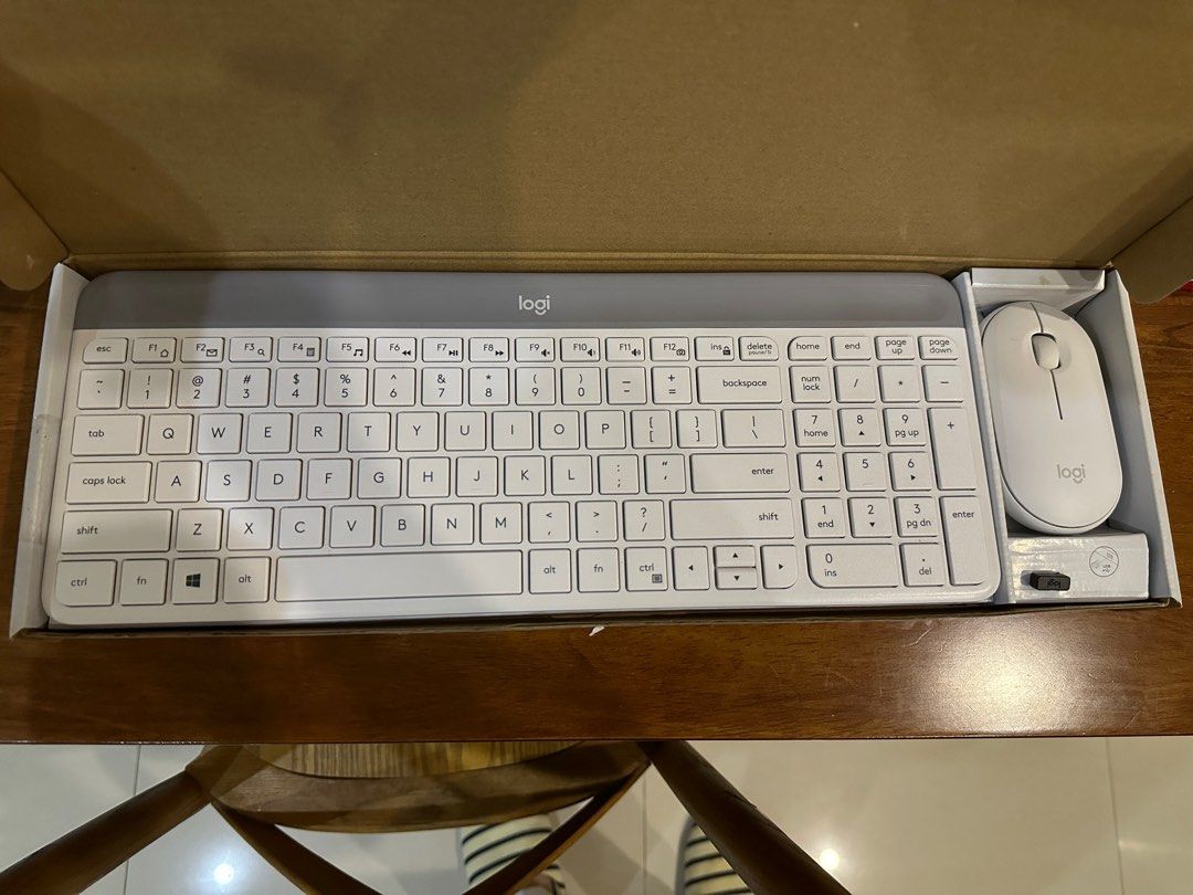 Logitech MK470 Mouse & Keyboard, Computers & Tech, Parts & Accessories, Computer Keyboard on ...